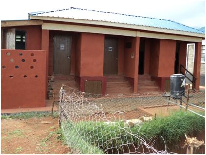 Ecosan Kenya Network: Eldoret Education Centre UDDT toilet