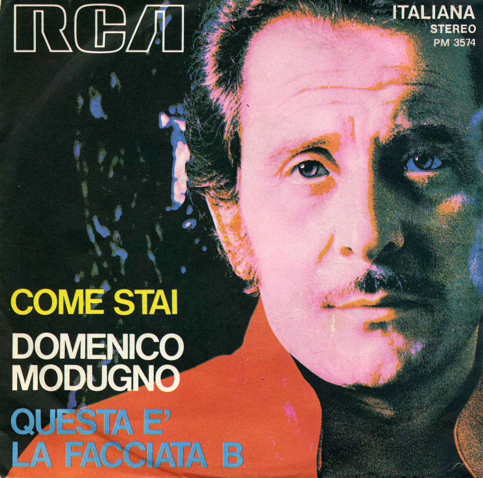 45 giri a Porta Portese: Domenico Modugno - Questa è la Facciata B