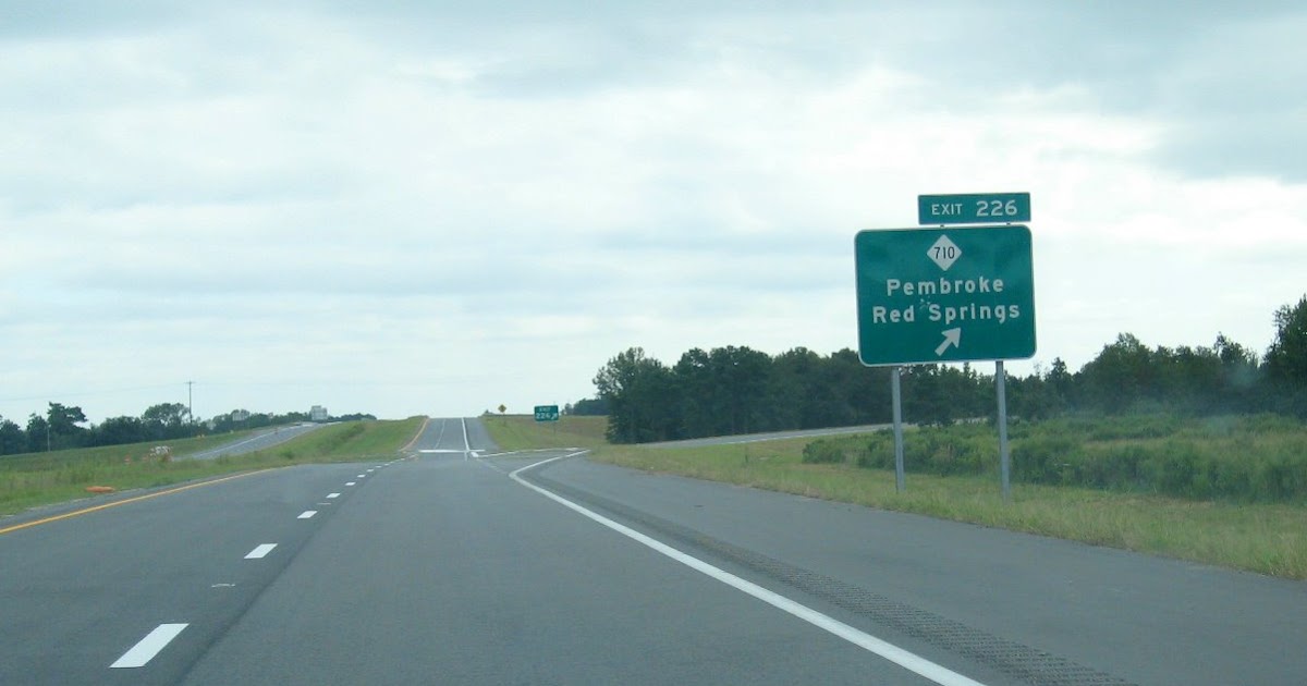 I-74/US 74 Freeway Now Open Eastbound from Maxton to Lumberton