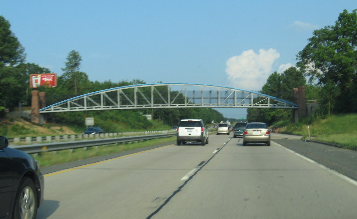 New Exit Signs on Durham Freeway (NC 147)