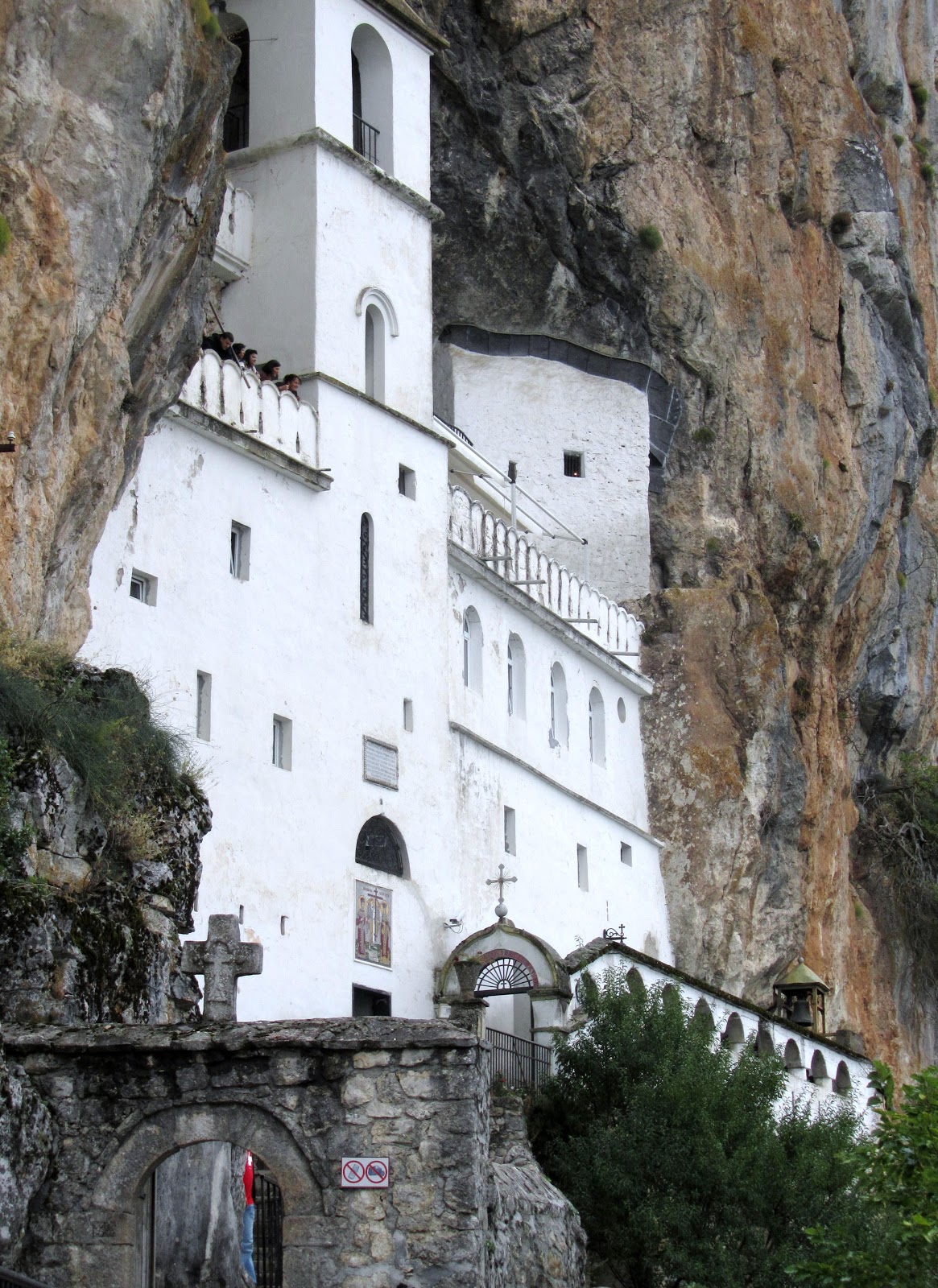 Where the heck are we now?: Ostrog Monastery Montenegro