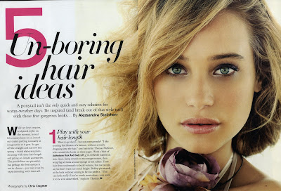 ginny edwards: development: Hannah for British Glamour