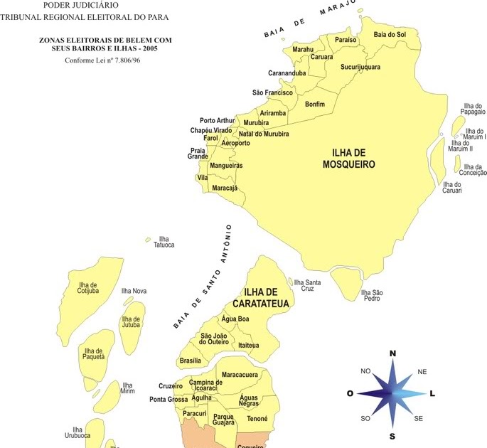 400 anos de Belém: MAPA BELÉM ILHAS