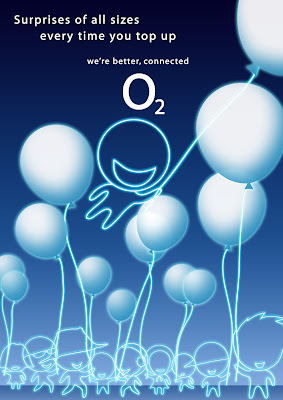 Sain Creationz: O2 advertisement campaign