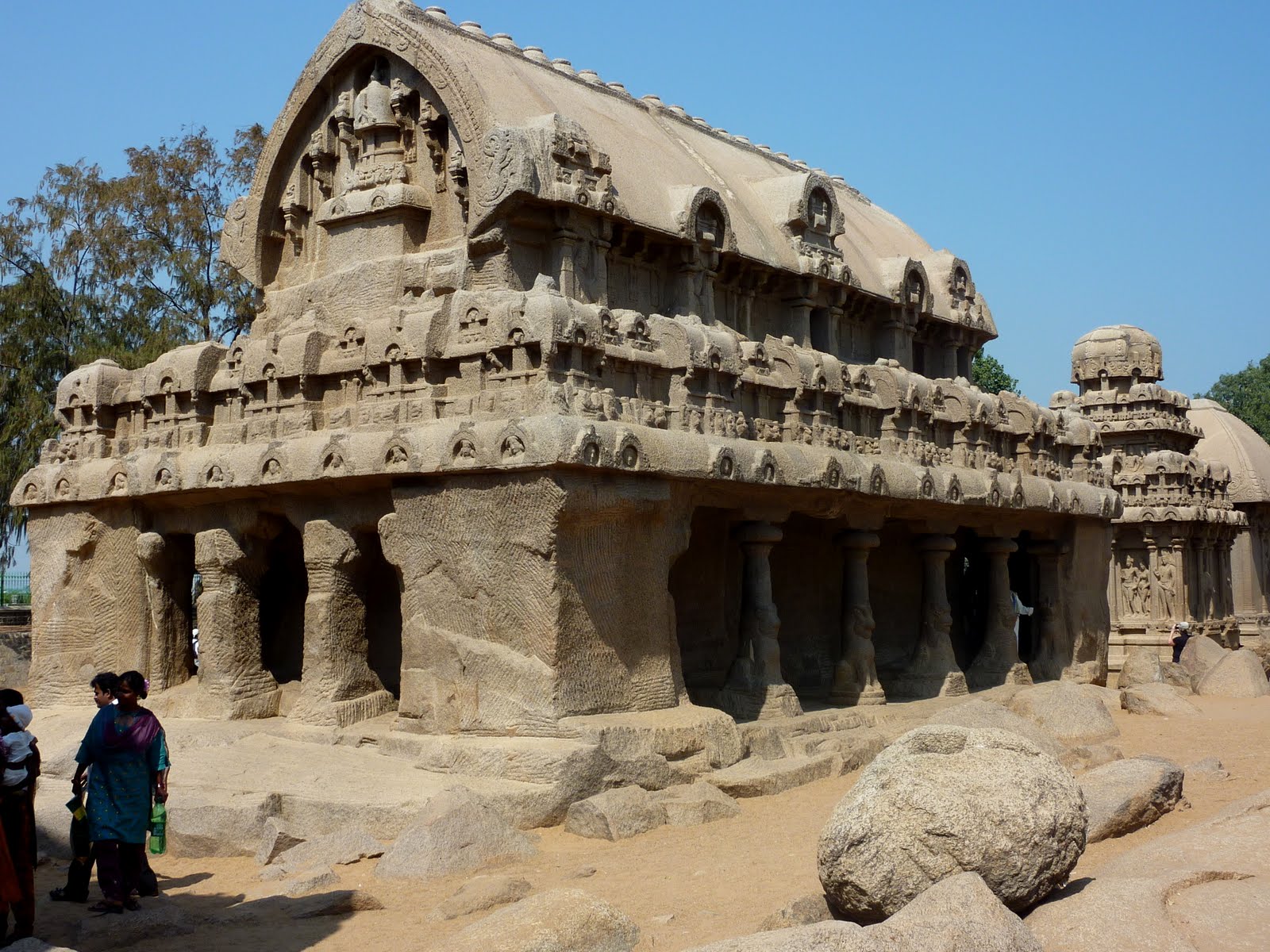 Sridharan's Travelogue..!: Mamallapuram Part 5 : Pancha Pandavar Ratham
