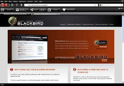 Blackbird – A community oriented web browser