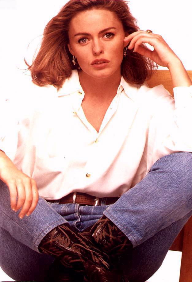 Ladies in Satin Blouses: Patsy Kensit - 2 blouses