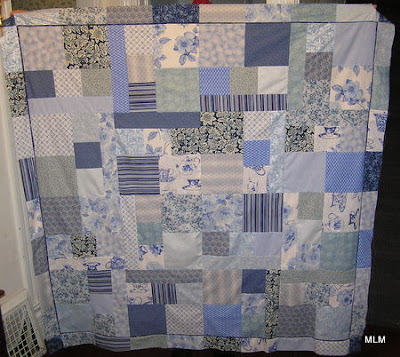 Sweet Leaf Notebook: Wicked Easy Picnic Quilt Top in Blue