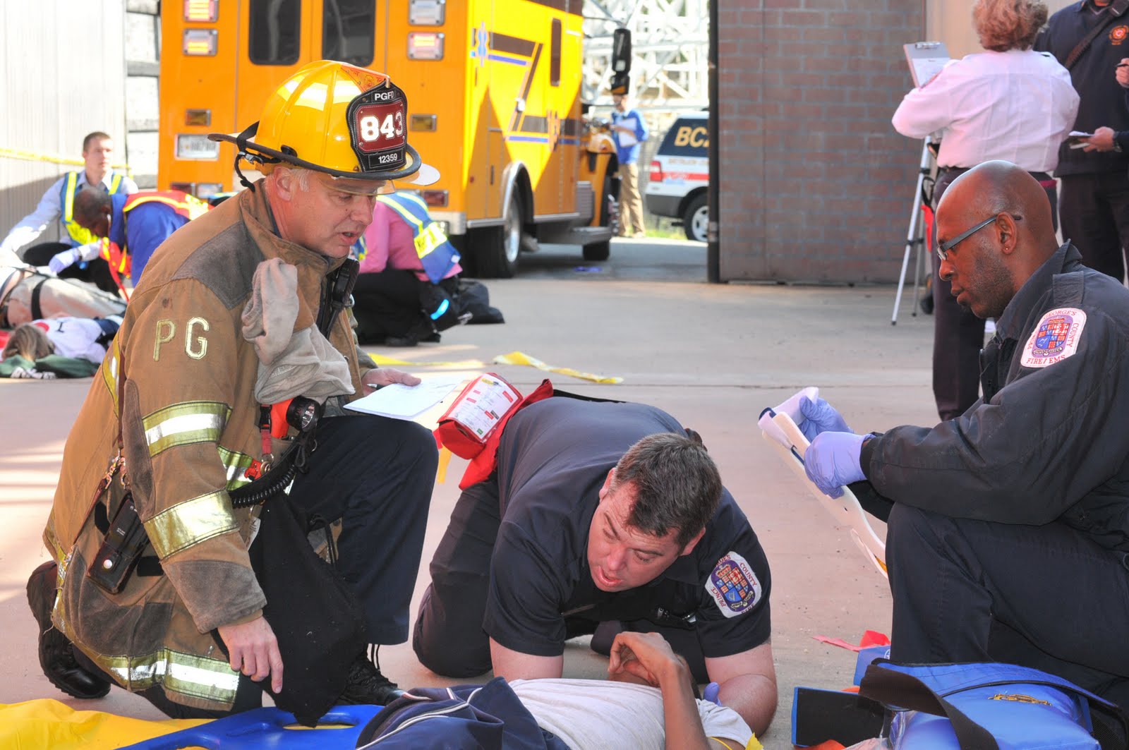 MCI DRILL TESTS RESPONSE AND PERFORMANCE