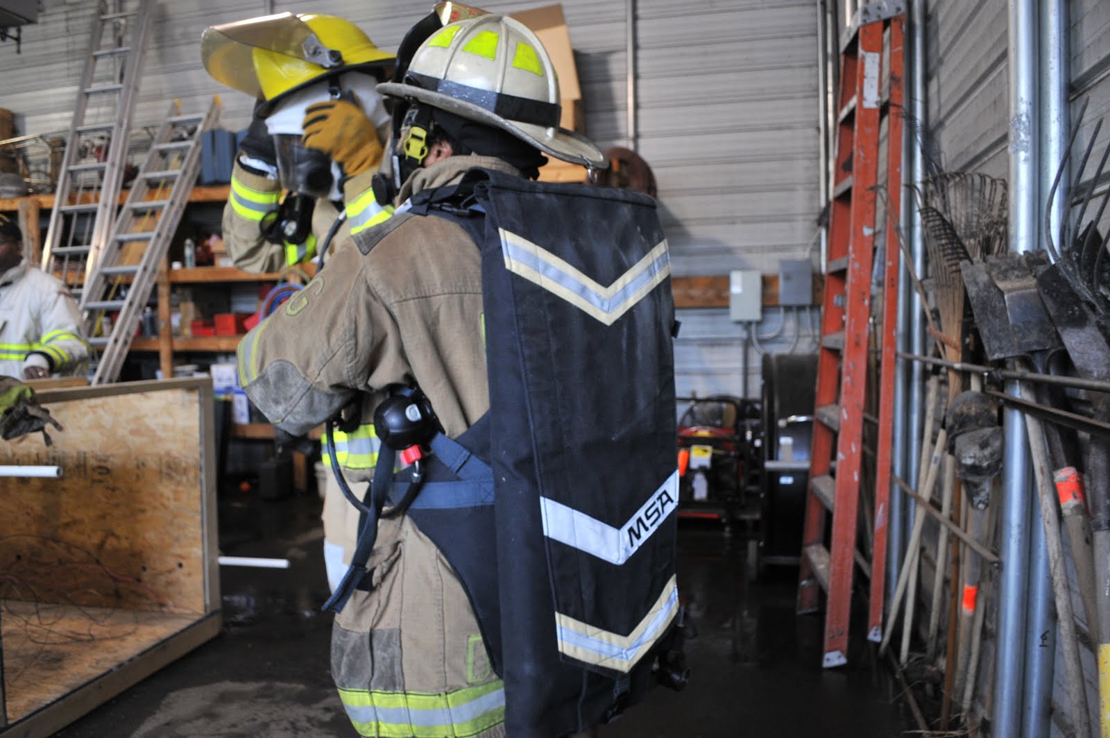 Flat Pack SCBA Field Testing