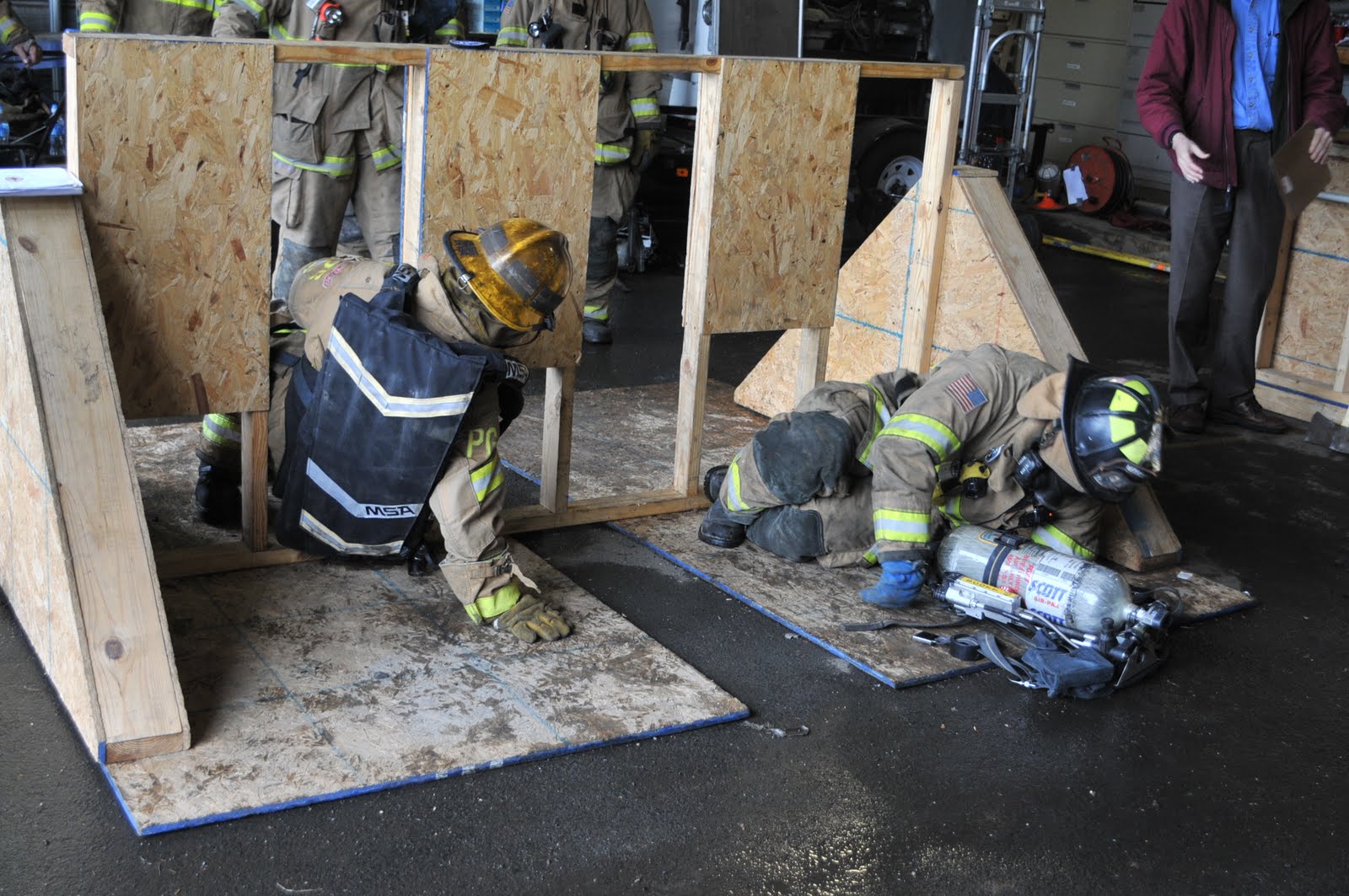 Flat Pack SCBA Field Testing