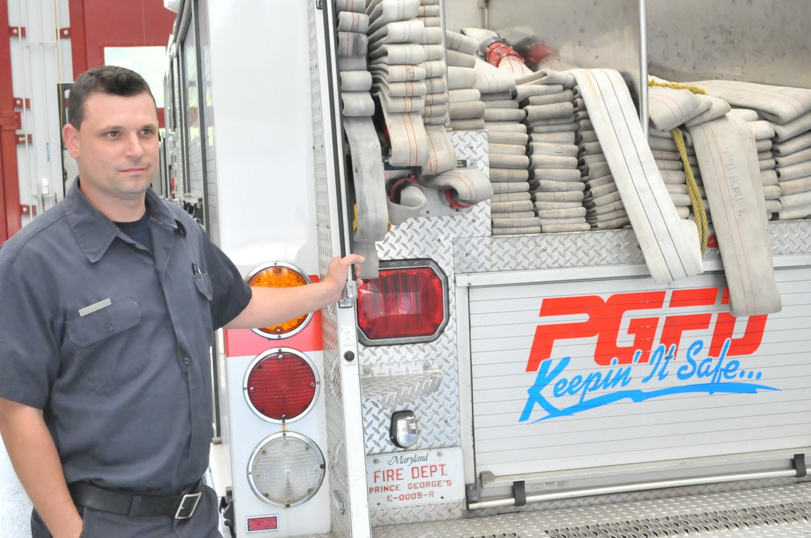 PGFD PROFILE - Firefighter Supports Wounded Warrior Project
