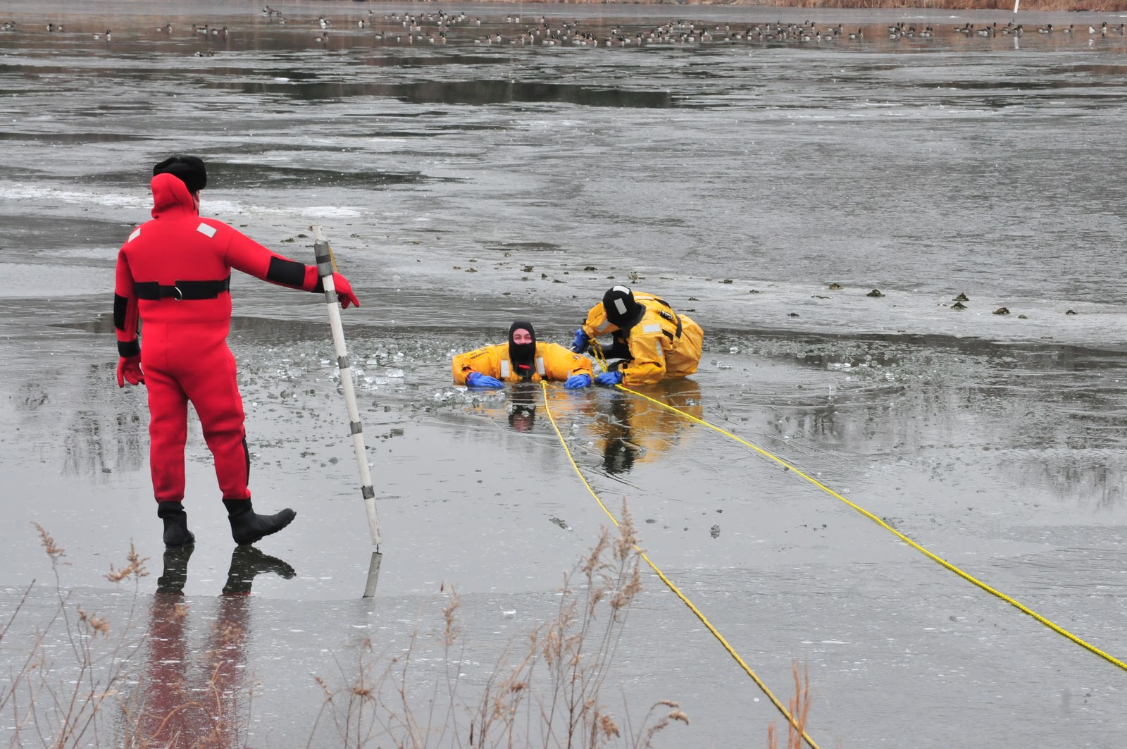 Ice Rescue Training - Preparing for the Possibility