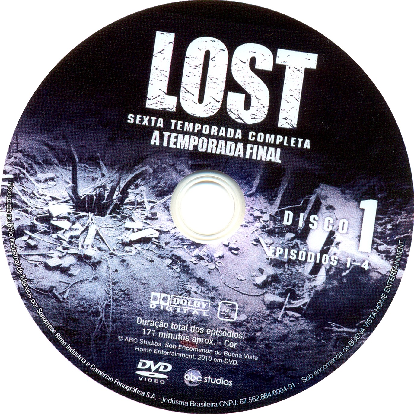 Capa Label e Série - Lost - A Temporada Final