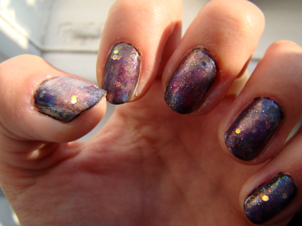 Universe inspired nails tutorial | A Cup Of Style