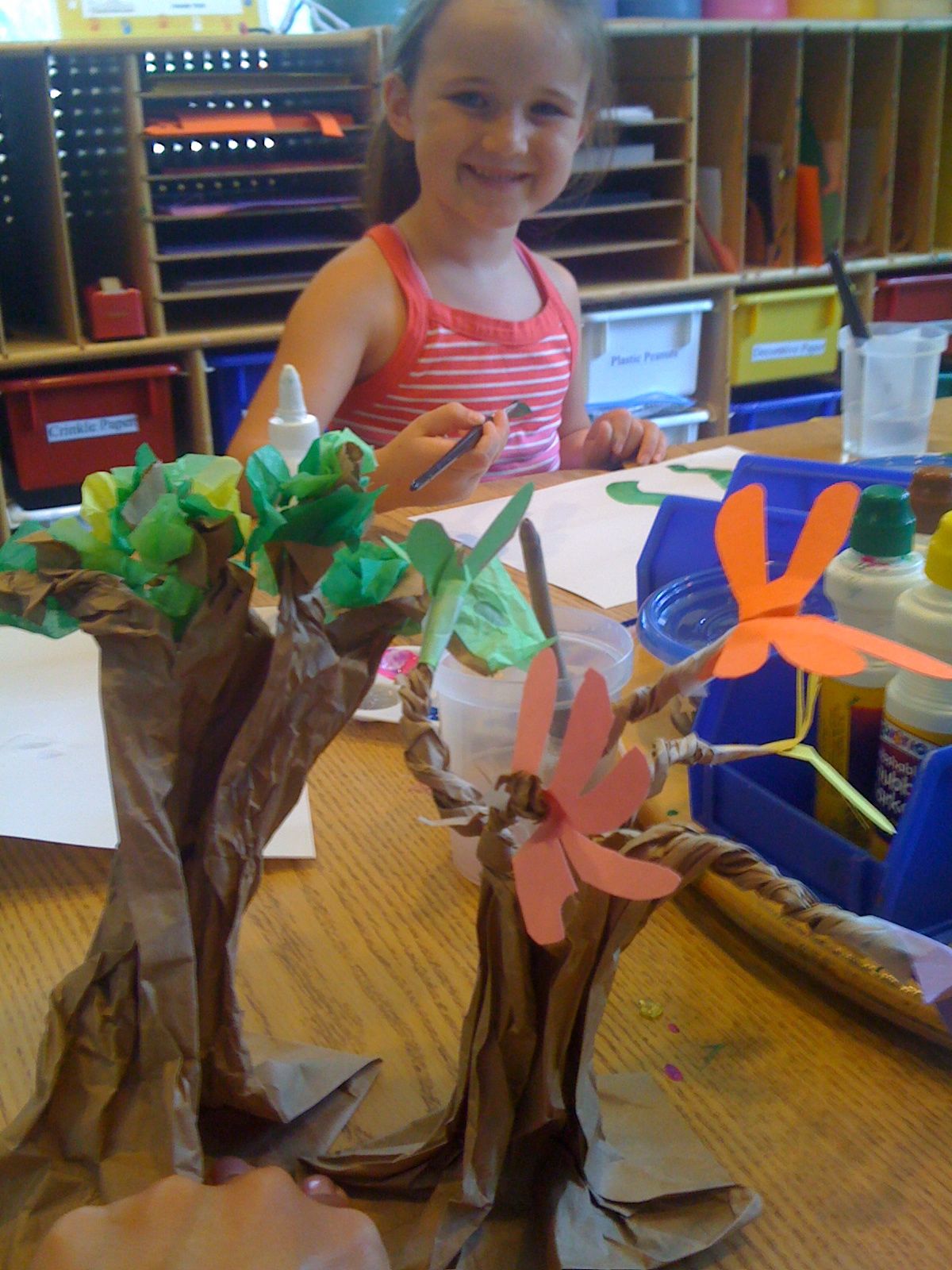 Sippy Cup Central: Crafty fun with recycled trees