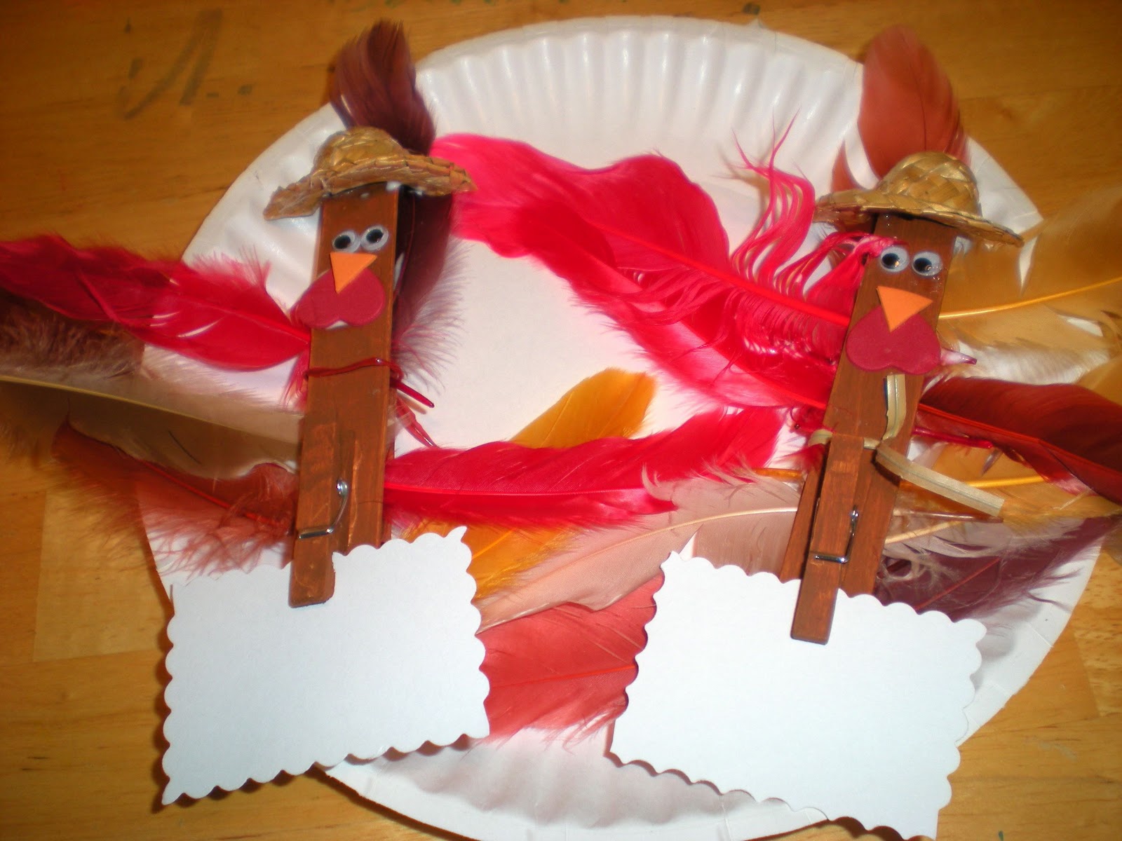 Sippy Cup Central: Turkey Magnet Clips