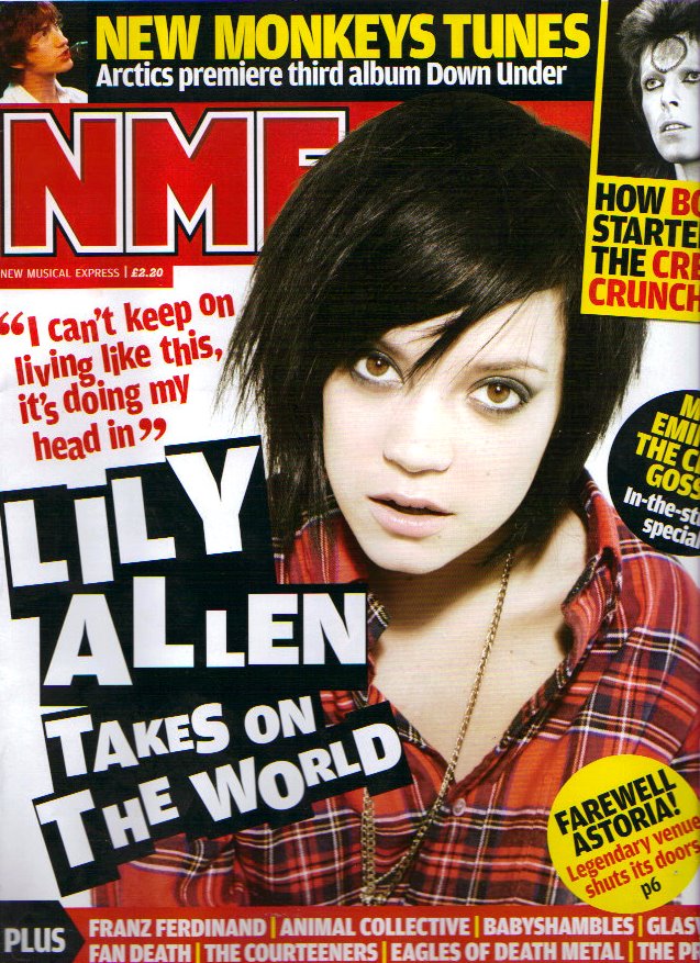 Yasmine Sinclair Music Magazine Coursework: Magazine Analysis - NME