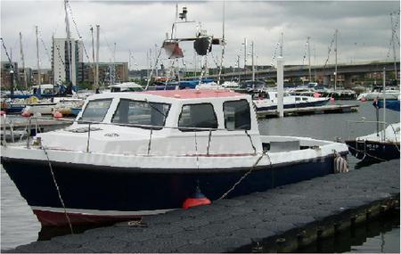 water and waves: Romany Boats
