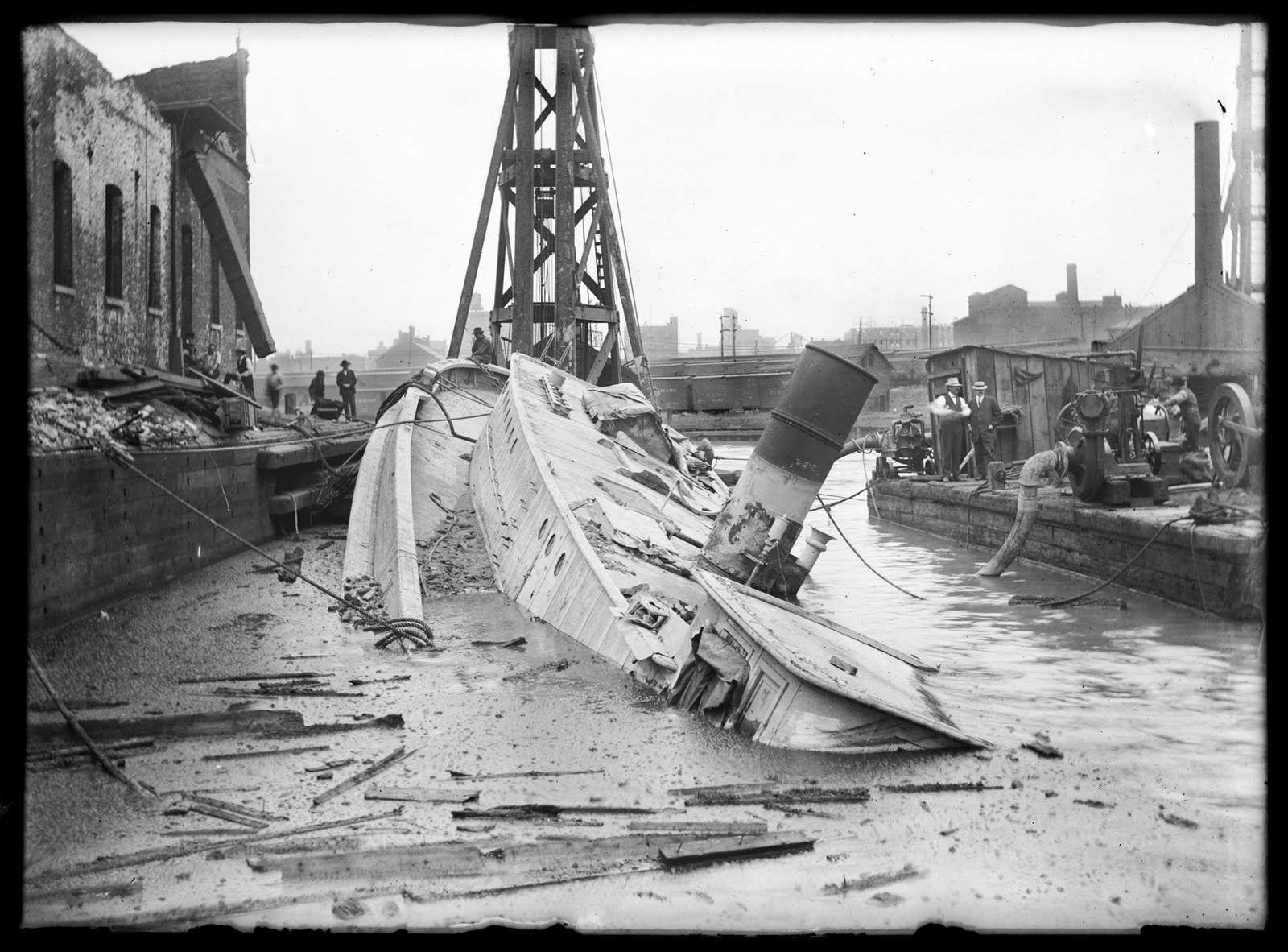 trying to pull up this sinking ship...