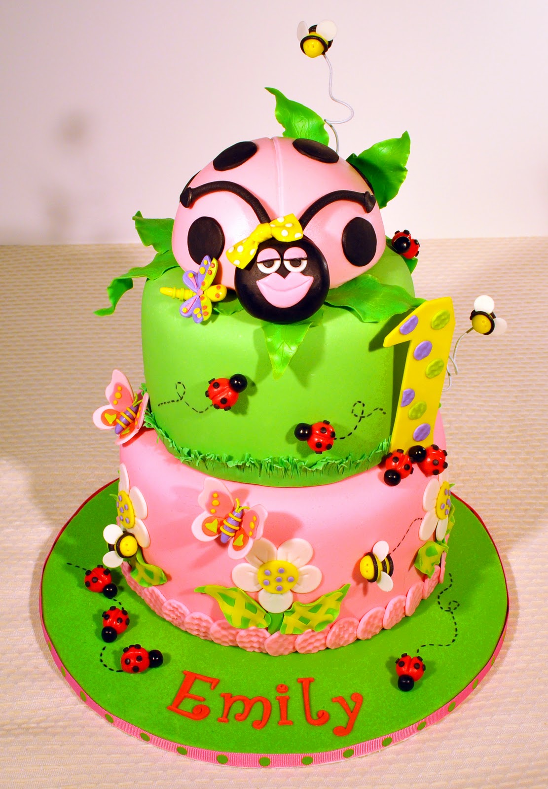 Judy's Cakes: Ladybug Ladybug... Fly Away Home!