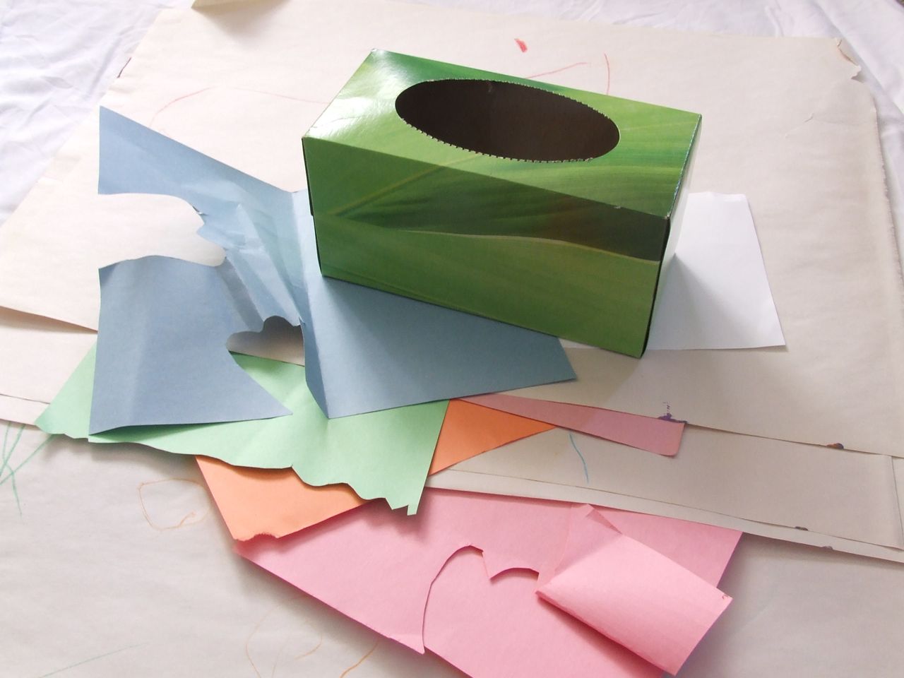 michele made me: Kleenex Box Notebooks