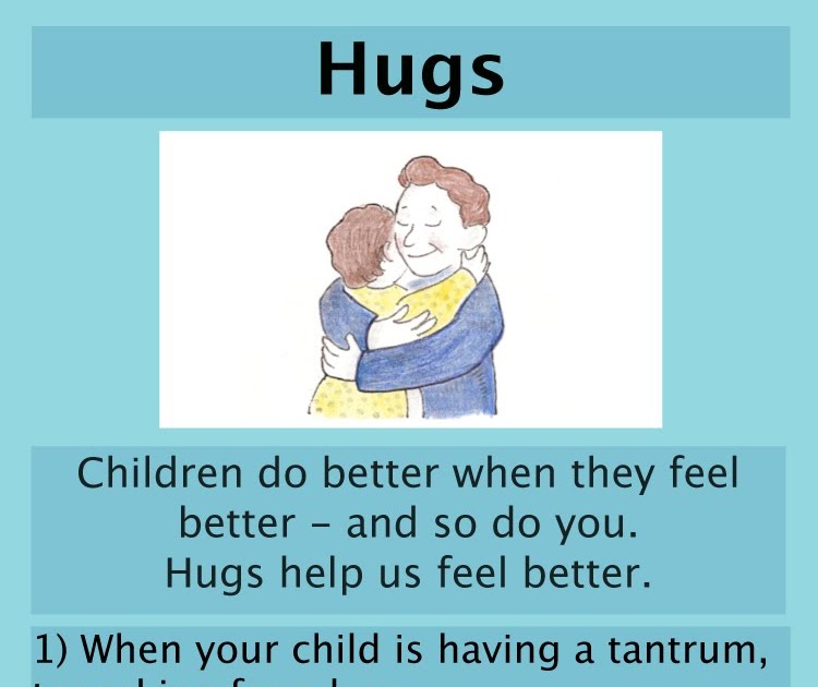 Positive Discipline: The Power of a Hug: Some Success Stories