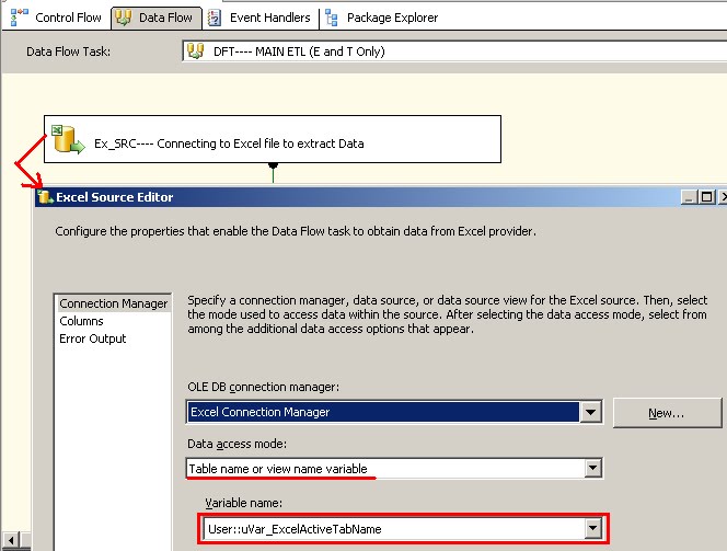 Plexus SQL: Looping Through Excel Files And Sheets in SSIS