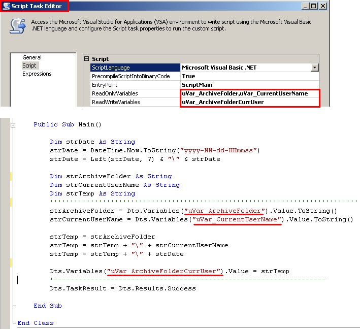 Plexus Sql Looping Through List Of Users In Ssis By Using Ssis Object Variables” And
