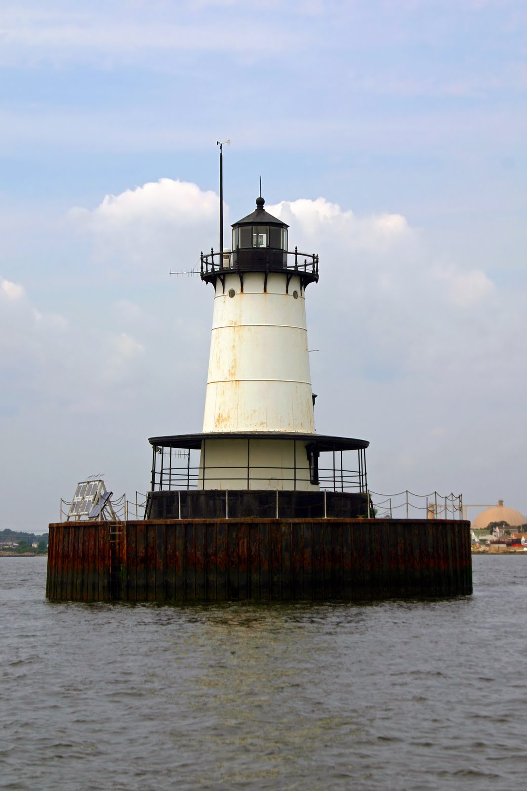 New England Lighthouses: Nick Korstad buys Borden Flats Lighthouse in ...