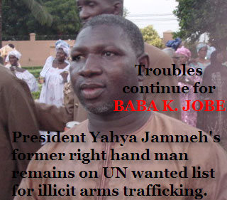 The Gambian Times: No end to Baba Jobe's troubles