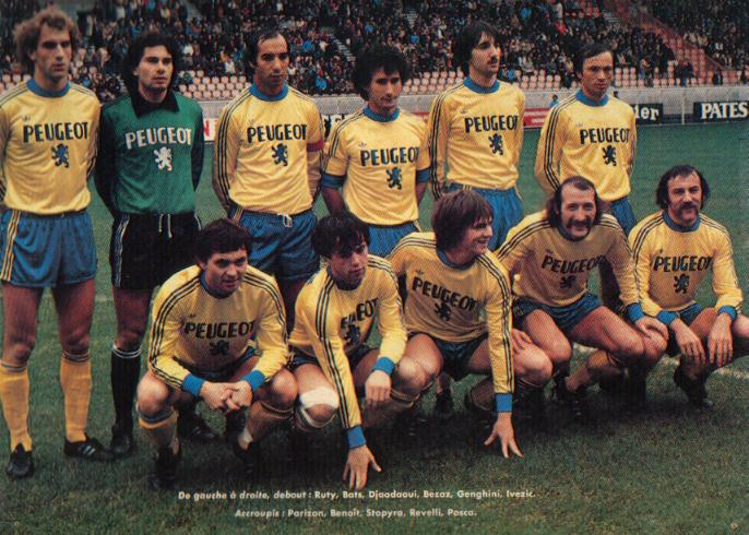FOOTBALL RETRO: Sochaux 1979-1980