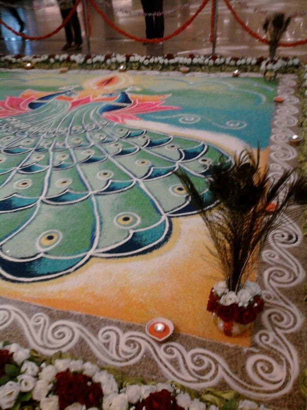 Cempaka's Art and Craft: Deepavali Rice Painting