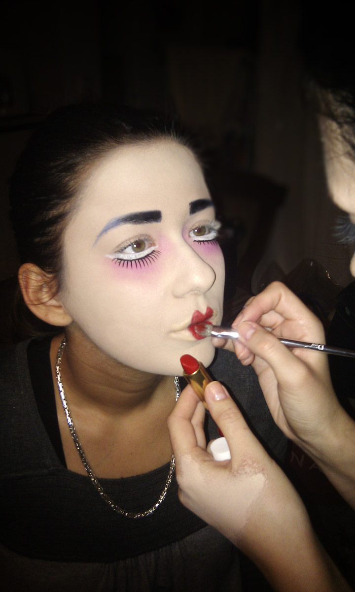 MakeUp by Dijana: Lorina sminka za Noc vestica../ Lora's Halloween make ...