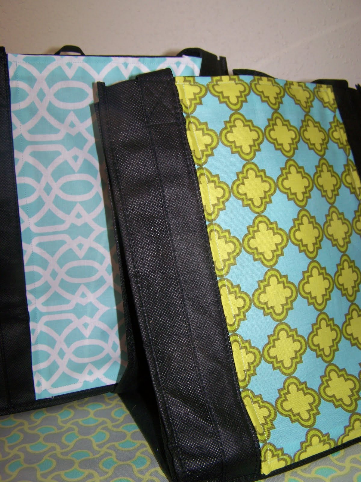Made by Me. Shared with you.: Dress Up Your Reusable Shopping Bags