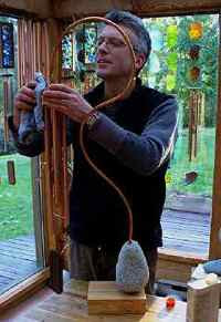 Art in the Garden: Wind Chime Artist
