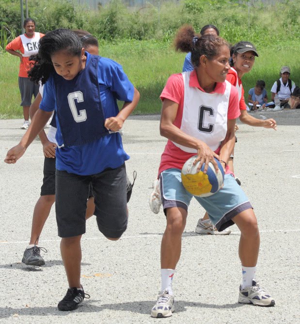 Near the Hoop - Papua New Guinea Netball News: Successful Trials for POMNA