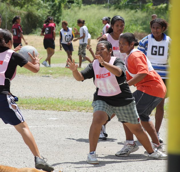 Near the Hoop - Papua New Guinea Netball News: Third and Final Trial ...