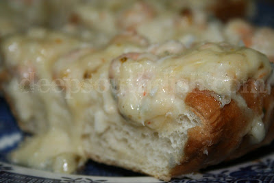Deep South Dish: Seafood Appetizer Bread with Crab and Shrimp