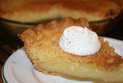 Deep South Dish: Old Fashioned Buttermilk Chess Pie