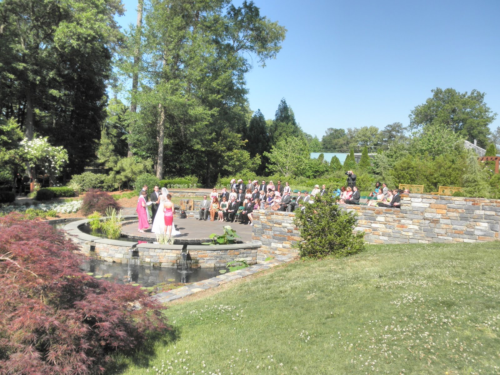 Raleigh Wedding Blog: Heather and David's Wedding at Duke Gardens ...