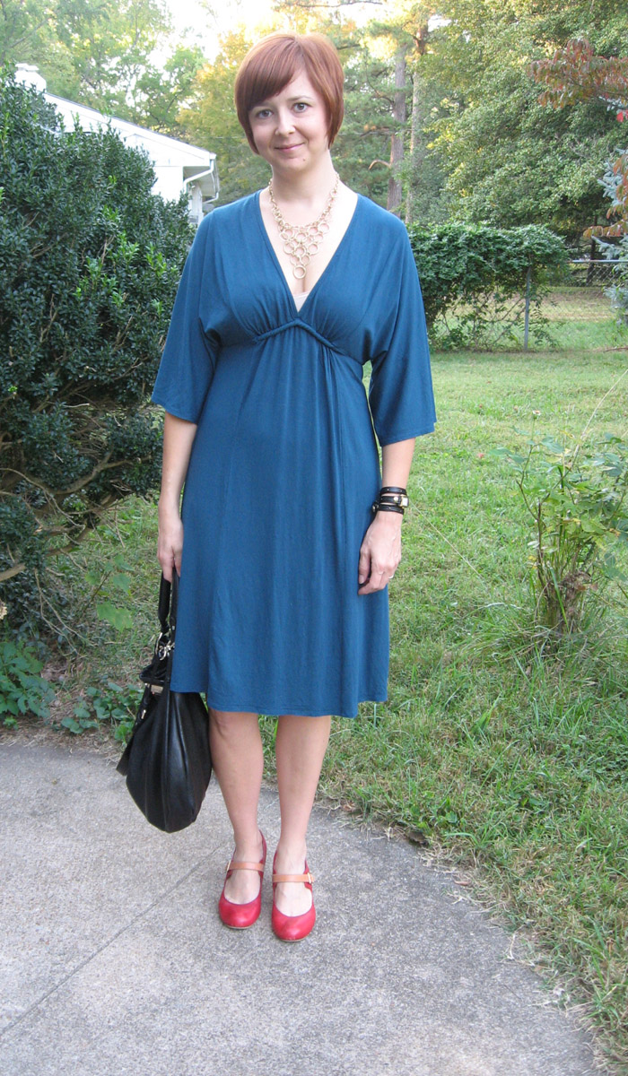 Looks Good from the Back: Adrien: Monday dress.