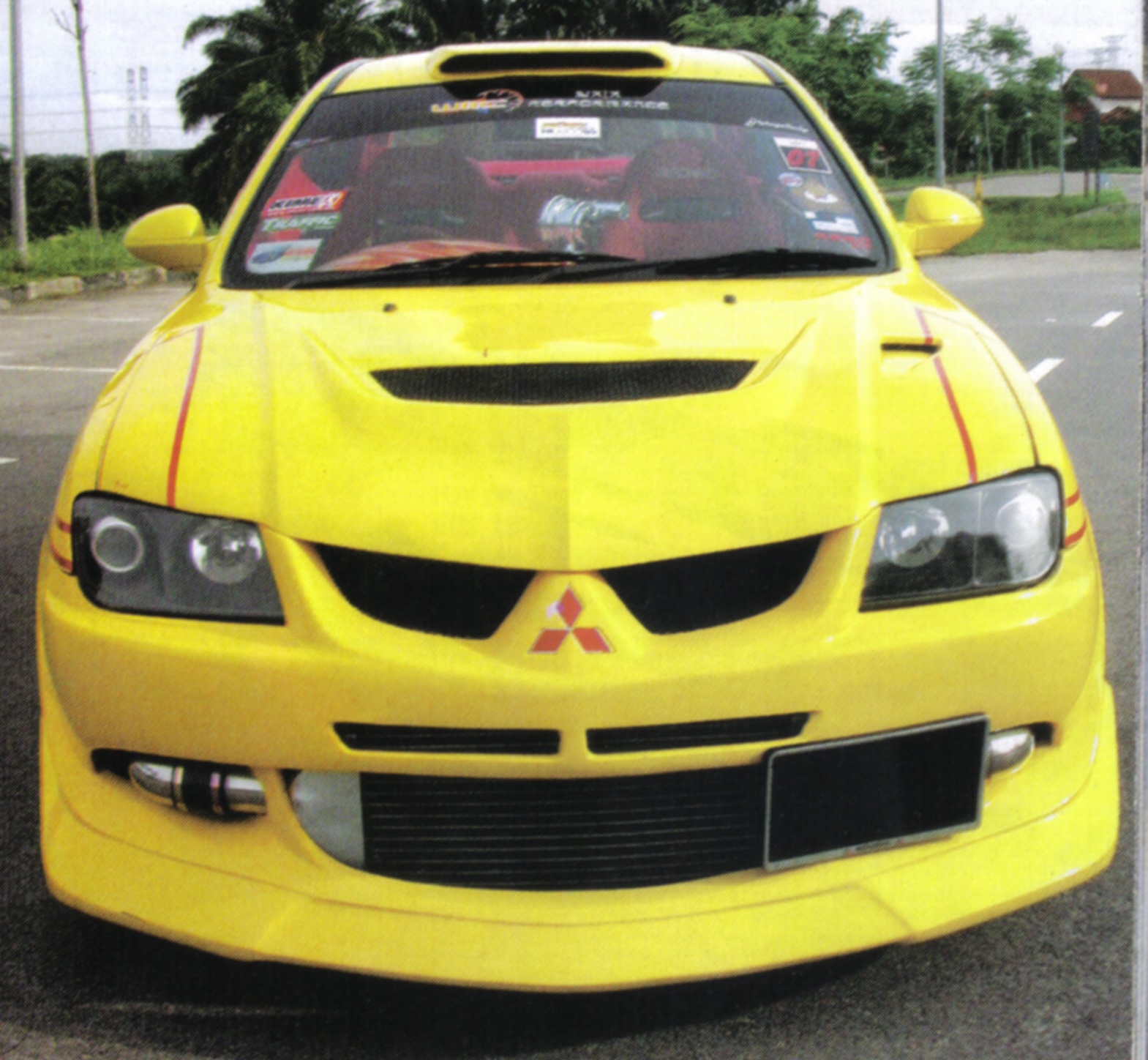 MaLaYN3um: Waja Modification - Yellow Evo