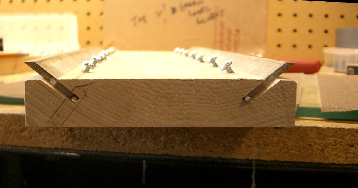 Ben Krasnow: Sharpening planer / jointer knives