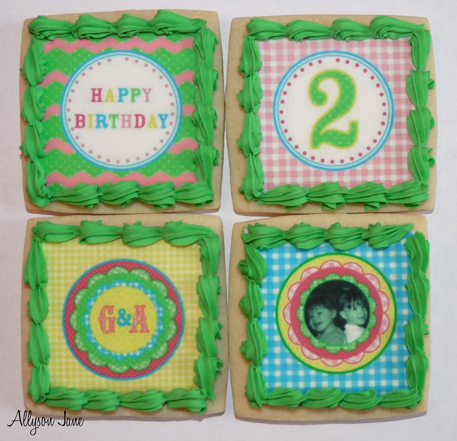 Allyson Jane: Cookies Made With Your Images