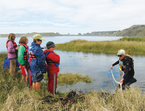 Sonoma County Gazette: Kids Learn Estuary Science from Jenner Native