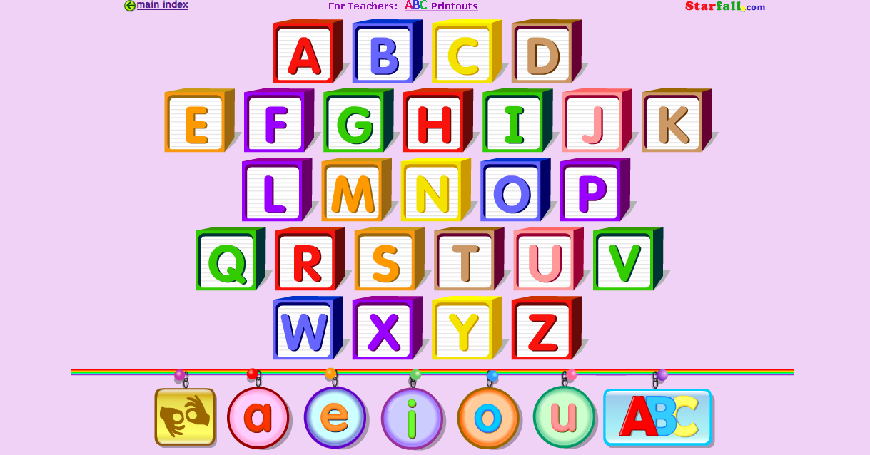 Mrs Mo's New Jersey: Reading is fun with StarFall.com