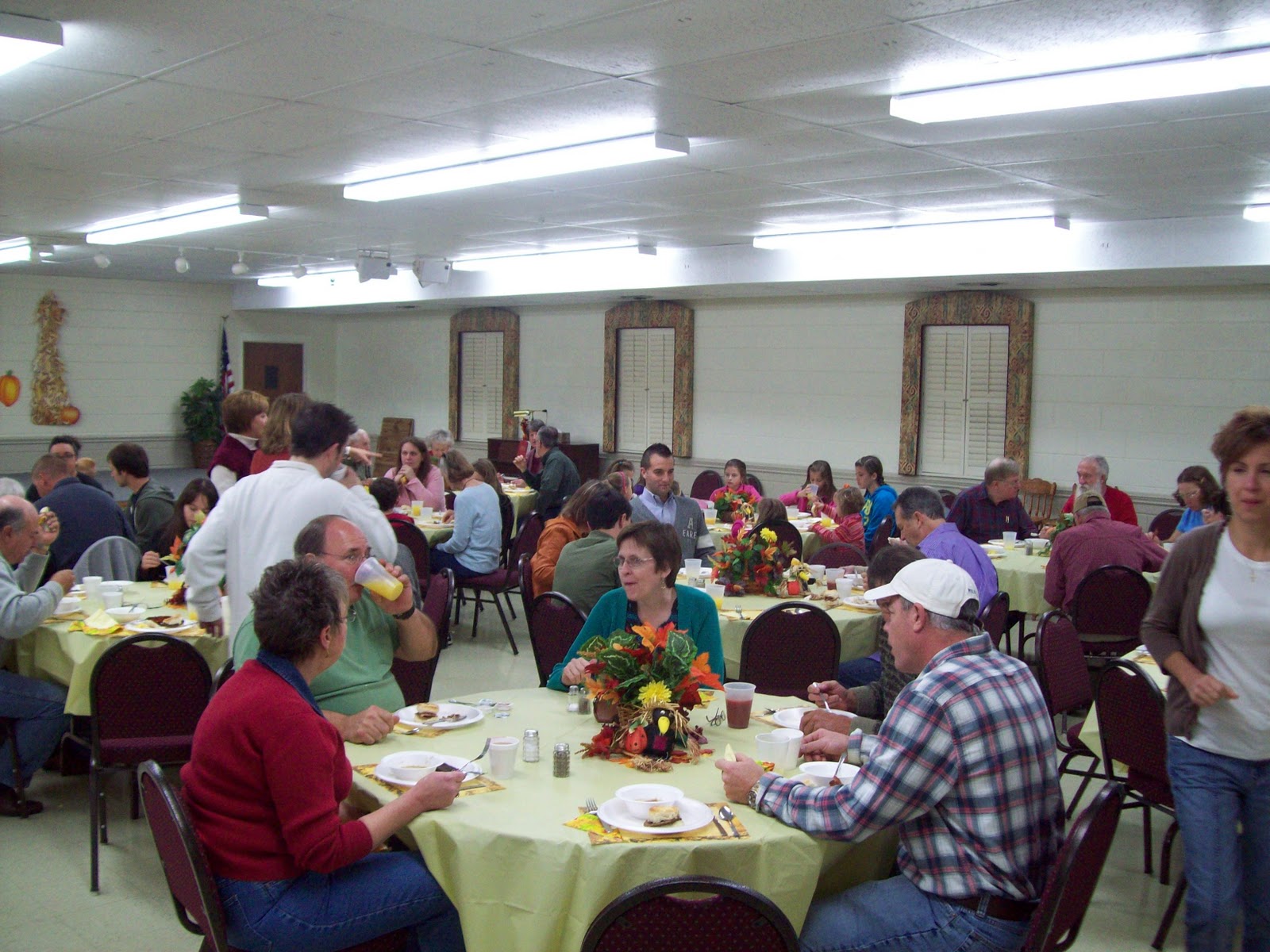 Through a Glass, Darkly: Where there are food and fellowship ...
