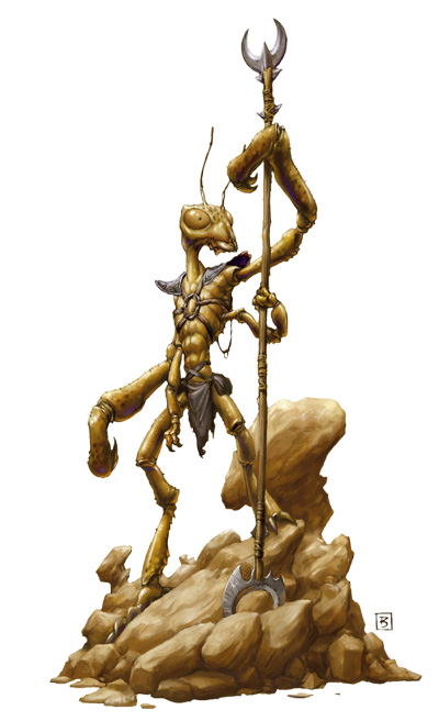 Dungeons and Dragons Oradon Group: Thri-kreen