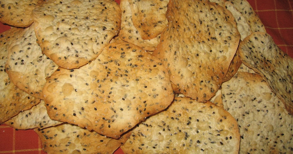 Crispy Flatbread | ~ The Woodwife's Journal